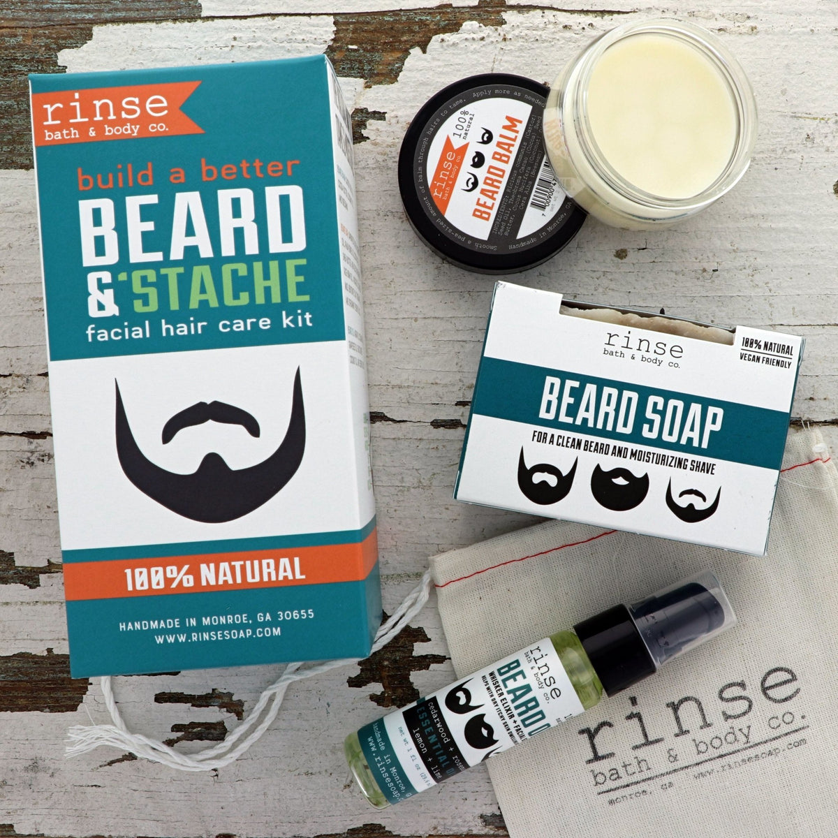 Best Beard Products | Beard Care Kits | Beard Soap, Balm, & Oil– Rinse ...