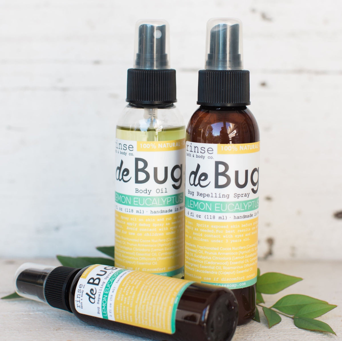 deBug Bug Spray for Body | All Natural Bug Spray for Your Body– Rinse ...