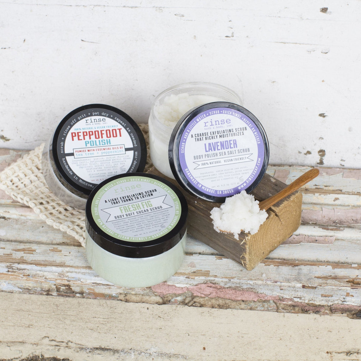 Sugar & Salt Scrubs | Exfoliating Scrubs for Bath & Body– Rinse Bath & Body