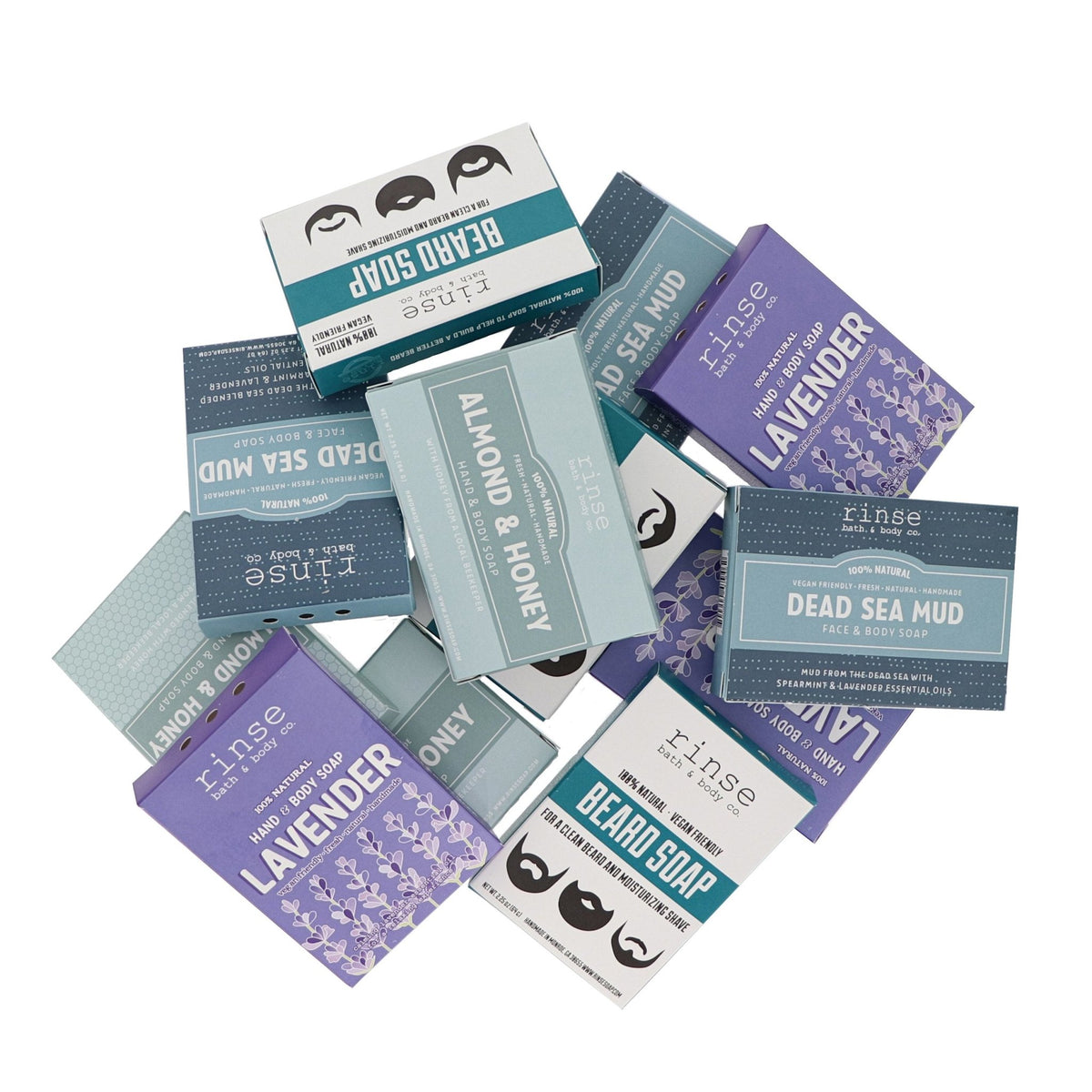 Mini Soap Bars | Travel Size Natural Soap | Rinse – Rinse Bath & Body