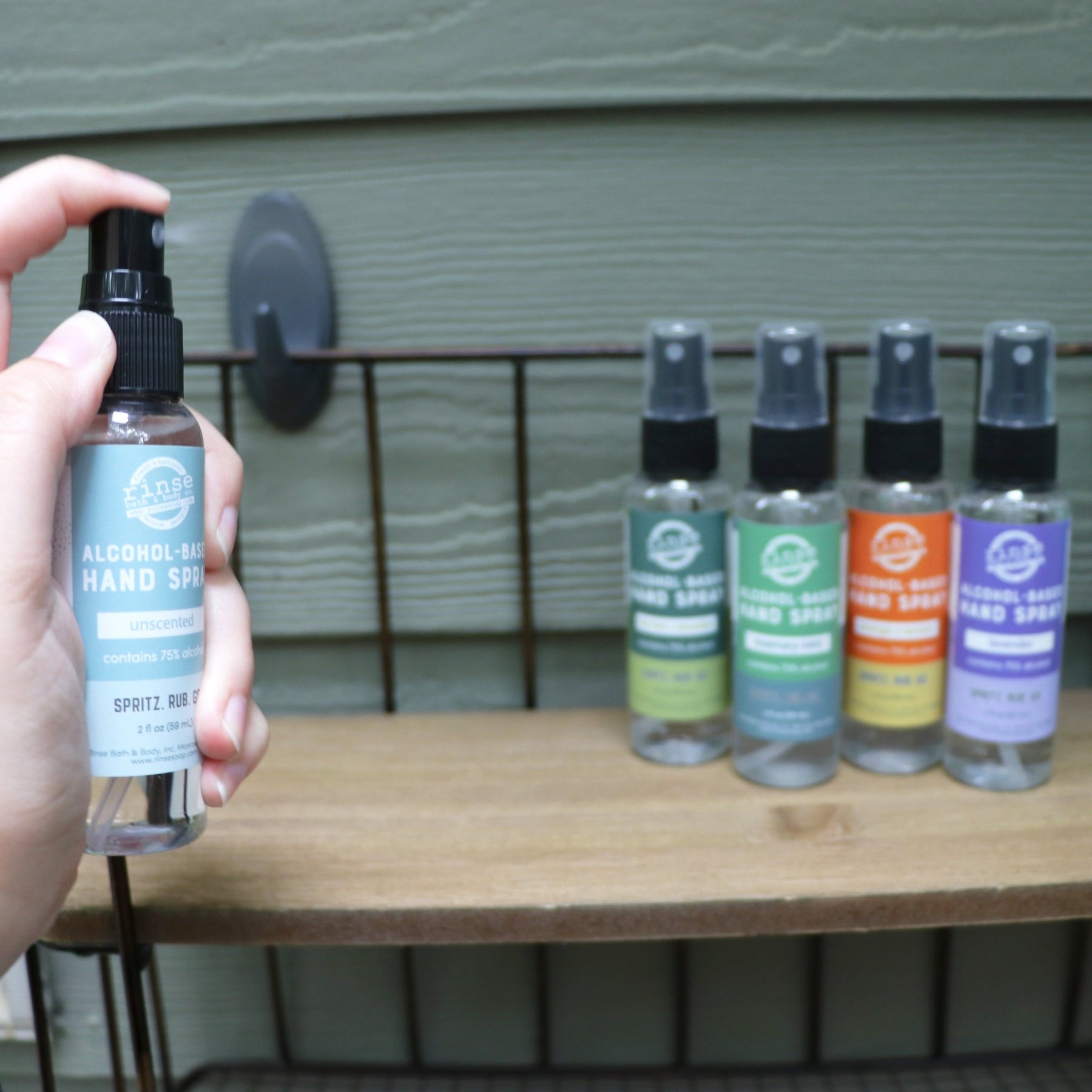 Alcohol-Based Hand Spray | Antibacterial Spray | 75% Alcohol– Rinse ...