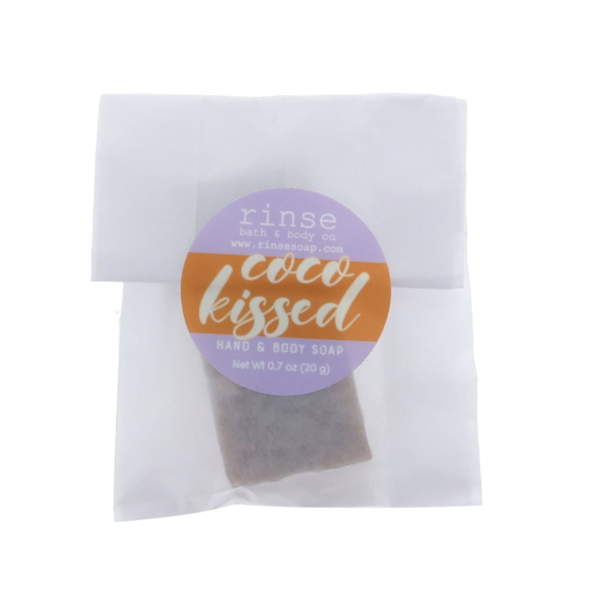 Coco Kissed Soap Slice– Rinse Bath & Body