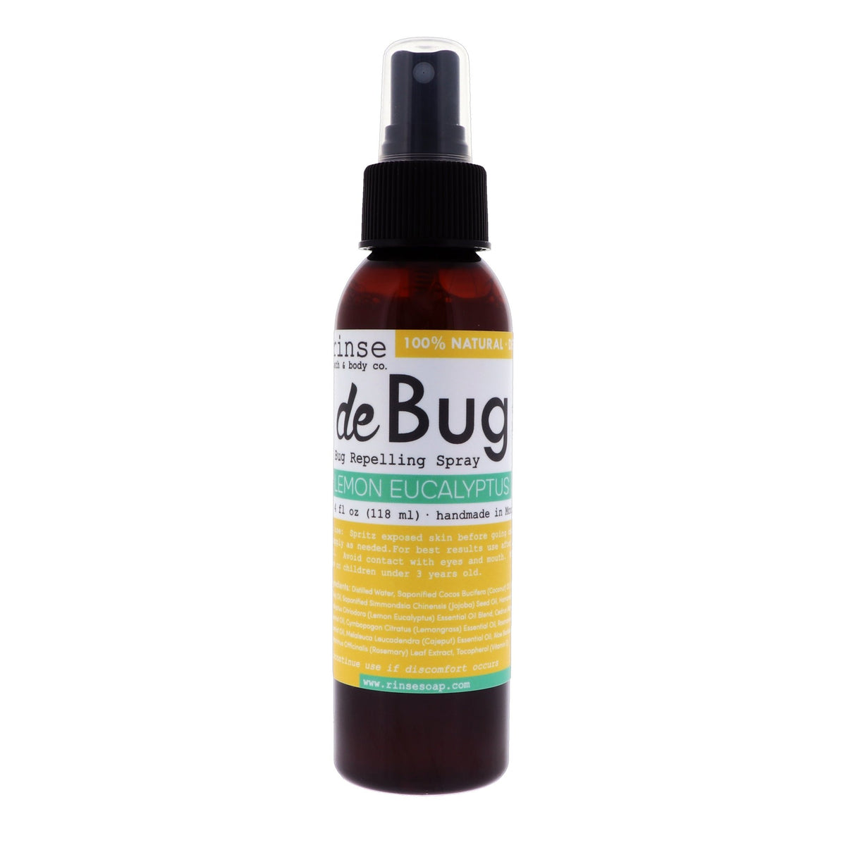 deBug Bug Spray for Body | All Natural Bug Spray for Your Body– Rinse ...
