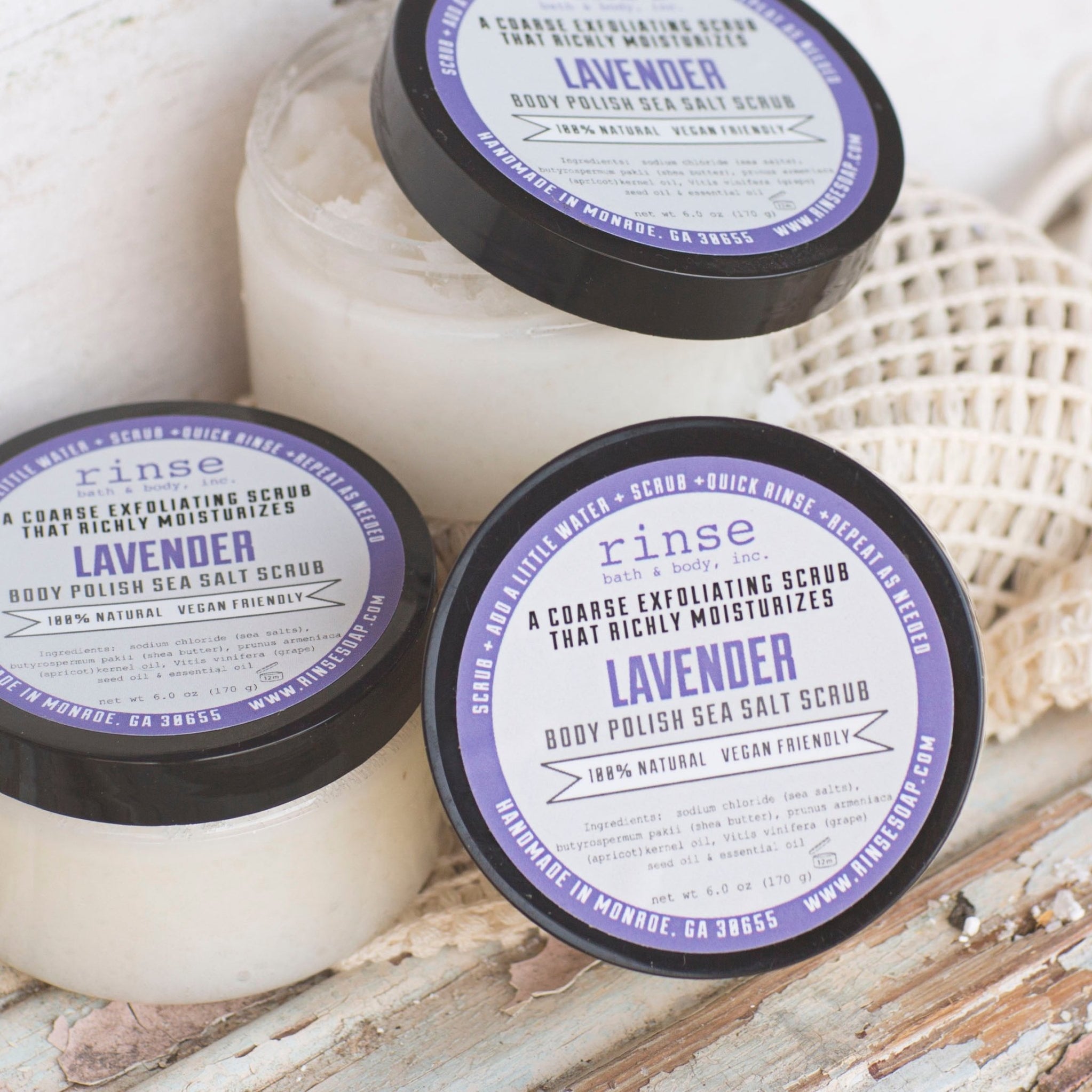 Sugar & Salt Scrubs | Exfoliating Scrubs for Bath & Body– Rinse Bath & Body