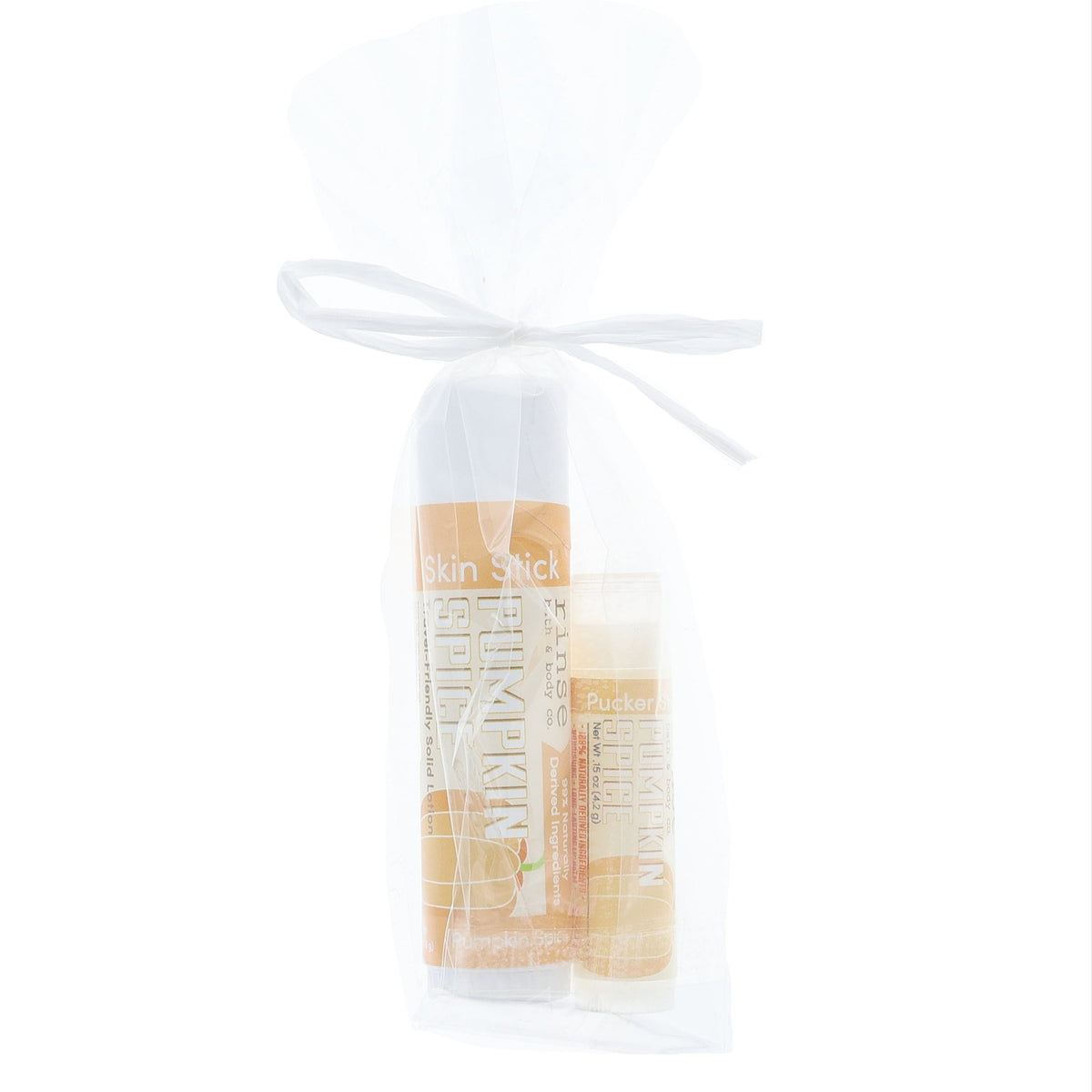 Pumpkin Spice Pucker & Skin Stick Bundle– Rinse Bath & Body