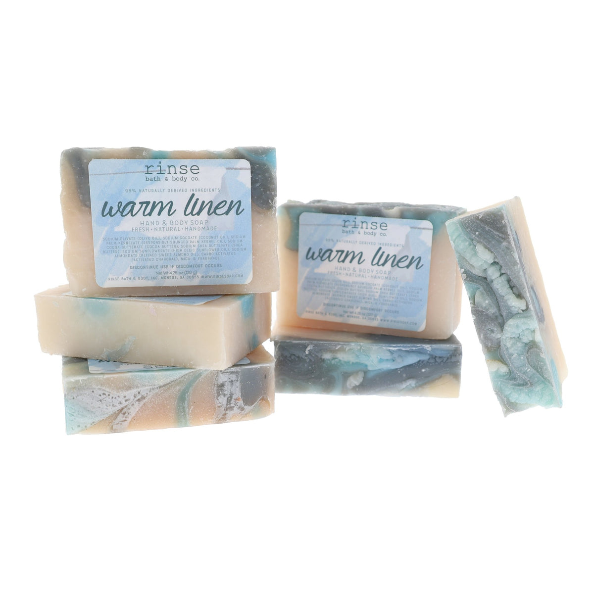 Warm Linen Soap– Rinse Bath & Body