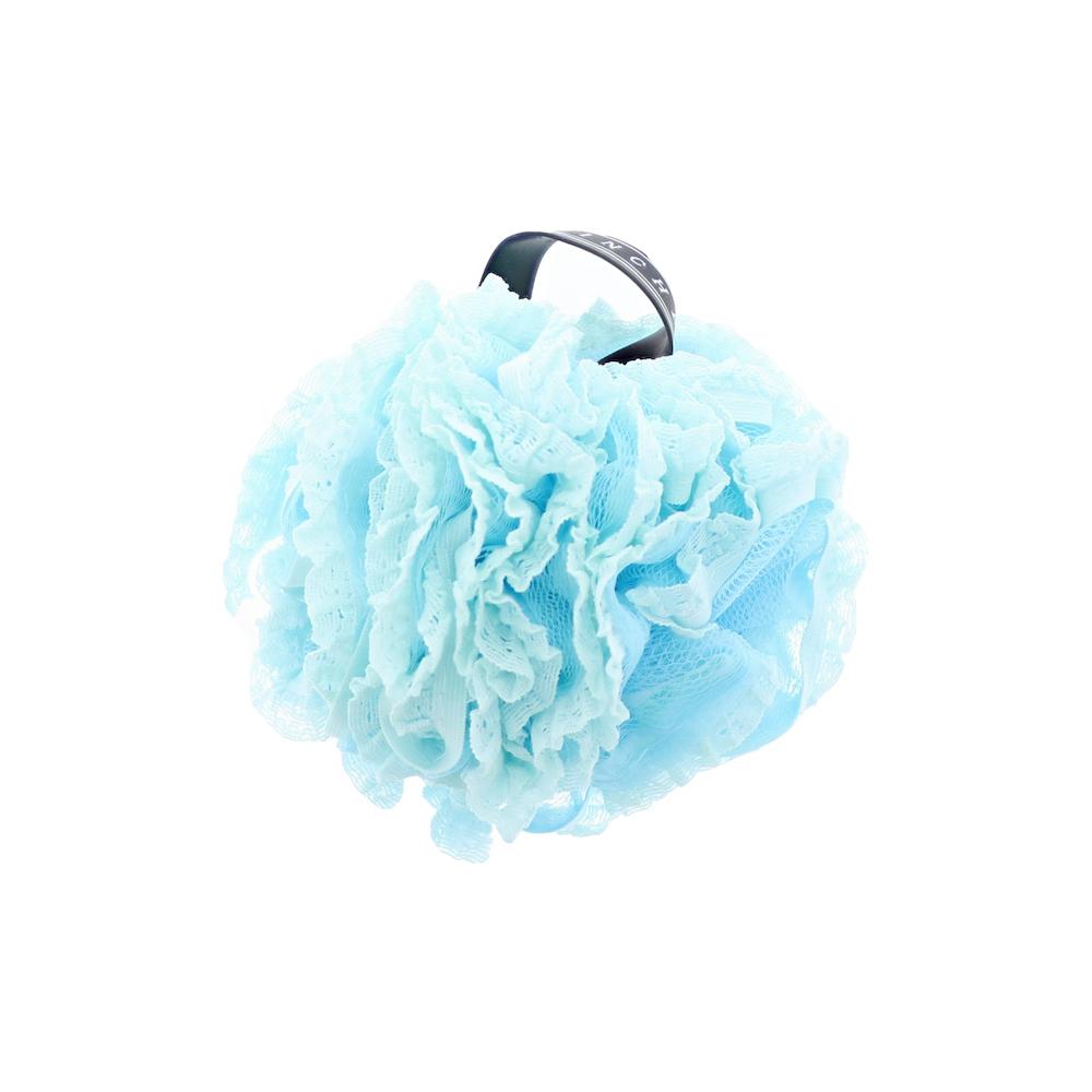 Blue Lacy Loofah– Rinse Bath & Body