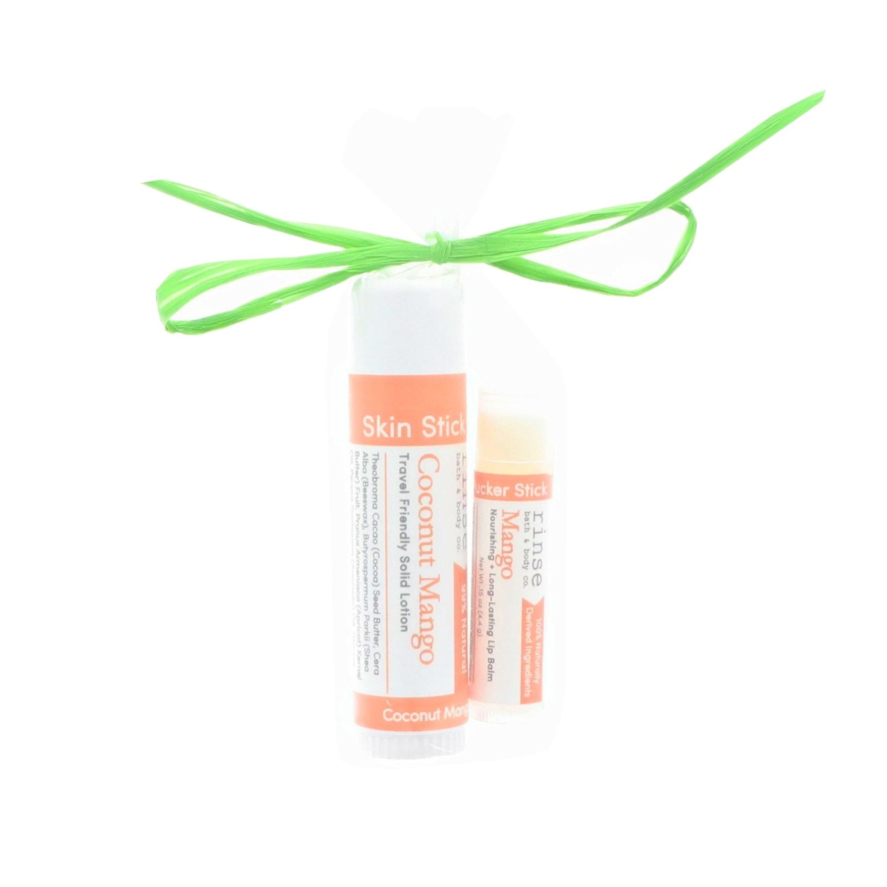 Coconut Mango Pucker & Skin Stick Bundle– Rinse Bath & Body