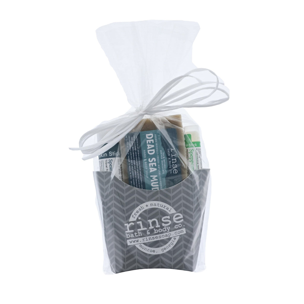 Dead Sea Mud Fry Box Bundle– Rinse Bath & Body