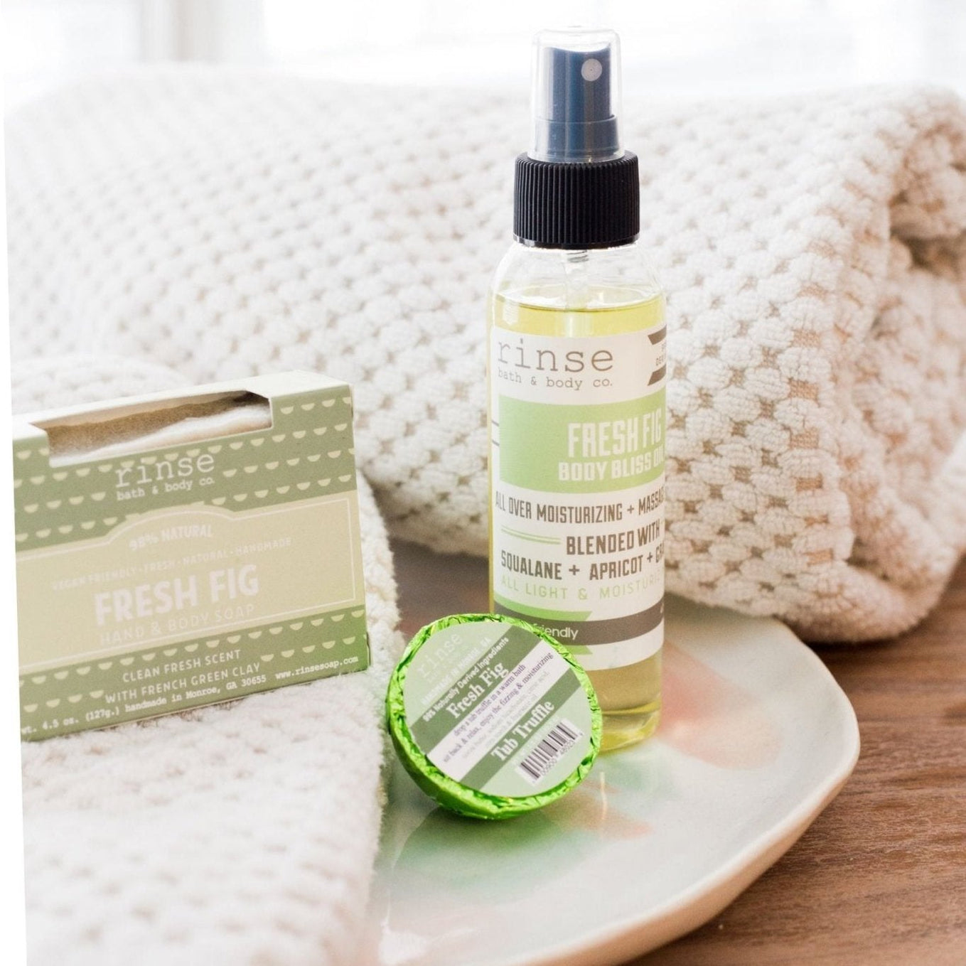 Fresh Fig Body Bliss Oil by Rinse Bath & Body