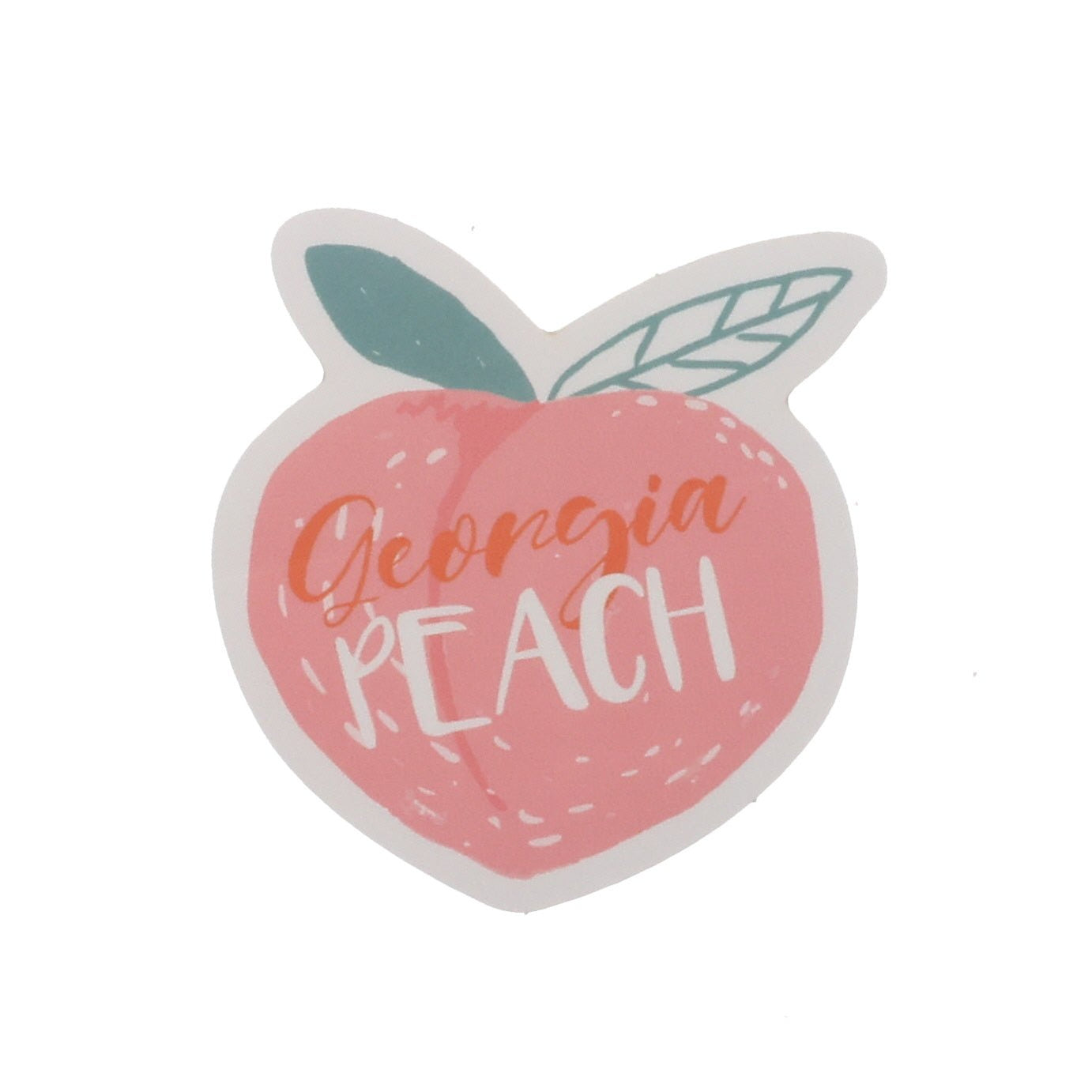 Georgia Peach Sticker– Rinse Bath & Body