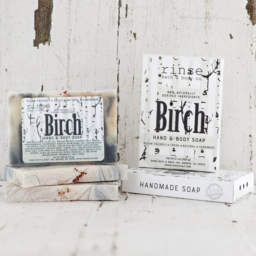 Soaps (mini bars)– Rinse Bath & Body